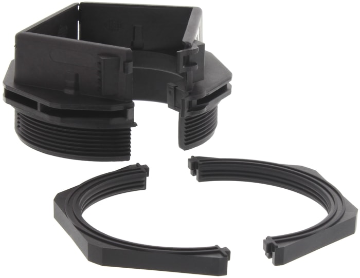 RS PRO | RS PRO Black Nylon Cable Gland Kit, M63 Thread, IP66 | 185 ...