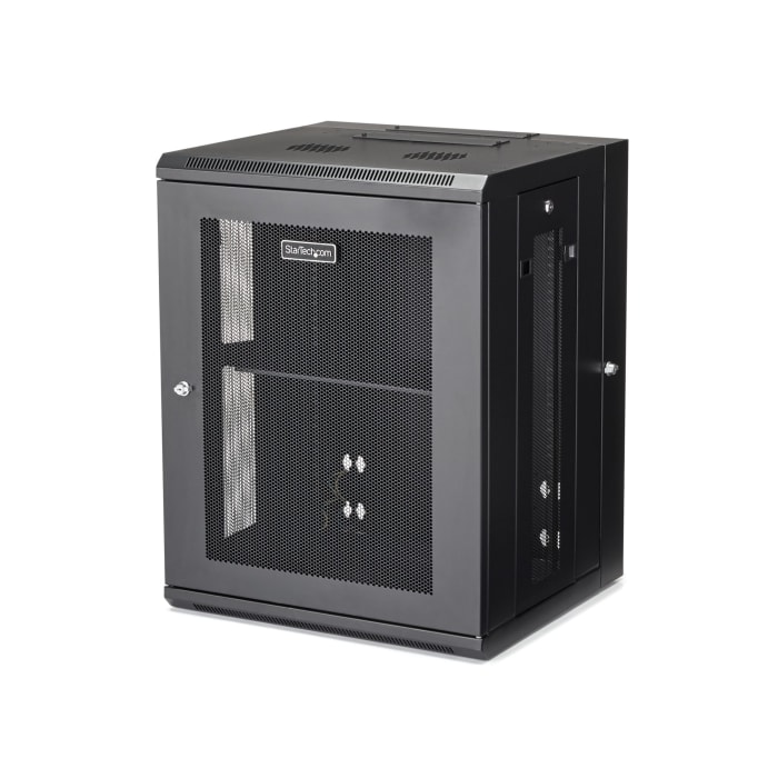 RK1520WALHM StarTech.com | StarTech.com Black 15U Server Rack , 610 x ...