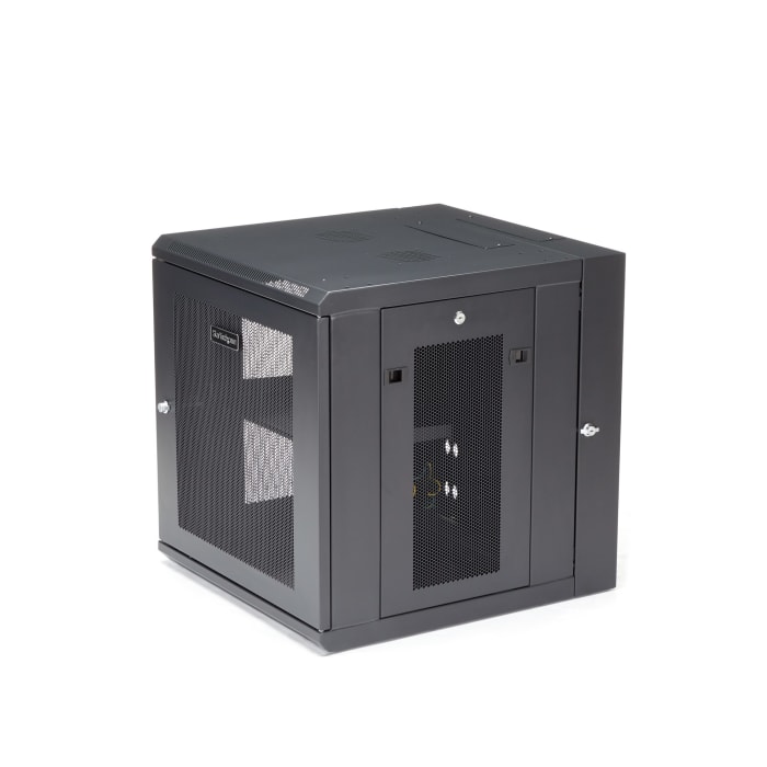 RK1224WALHM StarTech.com | StarTech.com Black 12U Server Rack , 610 x ...