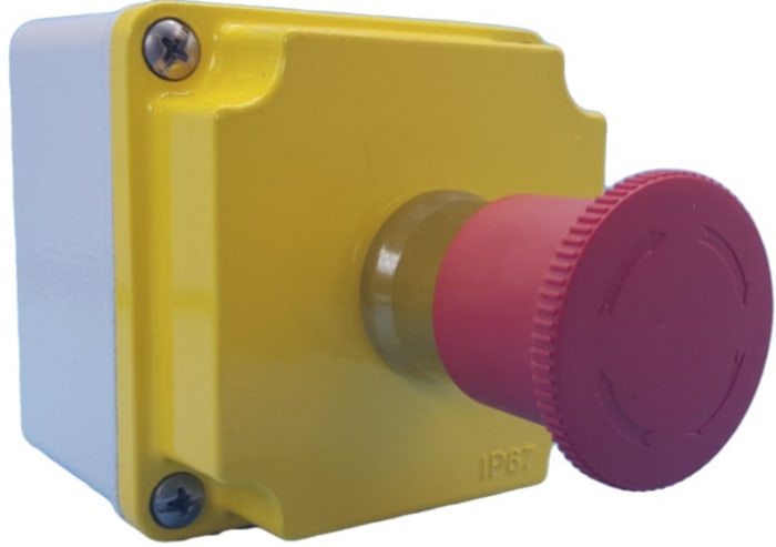 LPZM1B501 Lovato | Lovato LPZM Series Twist Release Emergency Stop Push ...