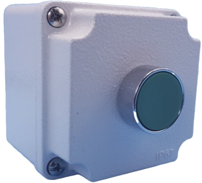 LPZM1B801 Lovato | Lovato Push Button Control Station - NO, Aluminium ...