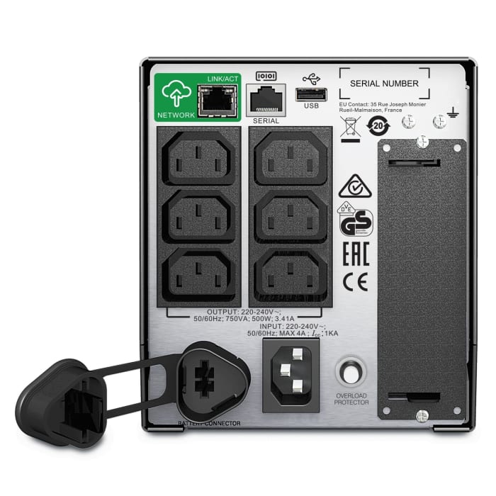 SMT750IC APC | Fuente de alimentación ininterrumpida Smart-UPS SMT ...