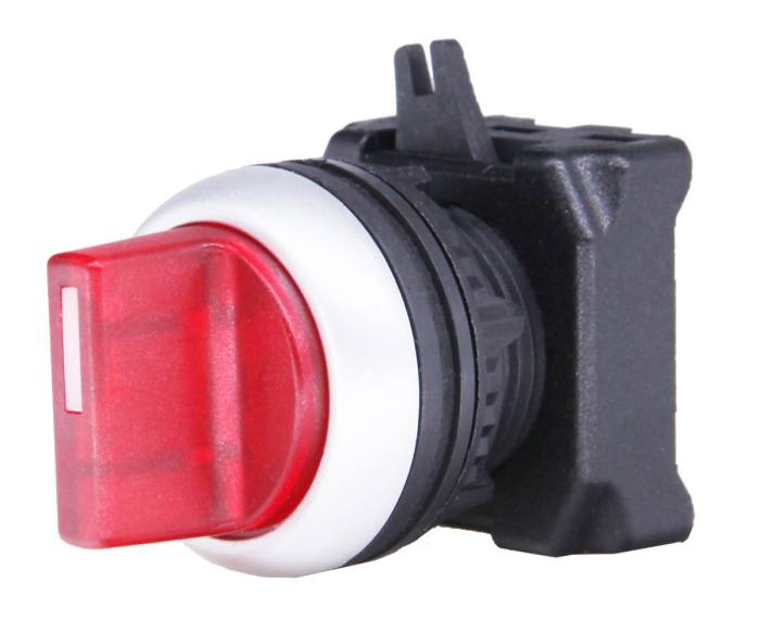 RS PRO | RS PRO 2 Position Selector Switch Head, 22mm Cutout, Red ...