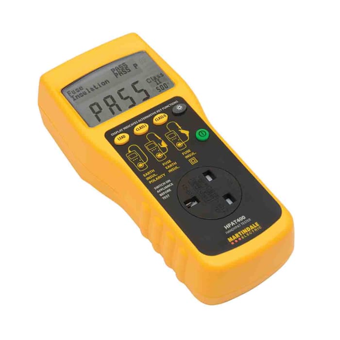 HPAT400 Martindale | Martindale HPAT400/2 PAT Tester, Class I, Class II ...