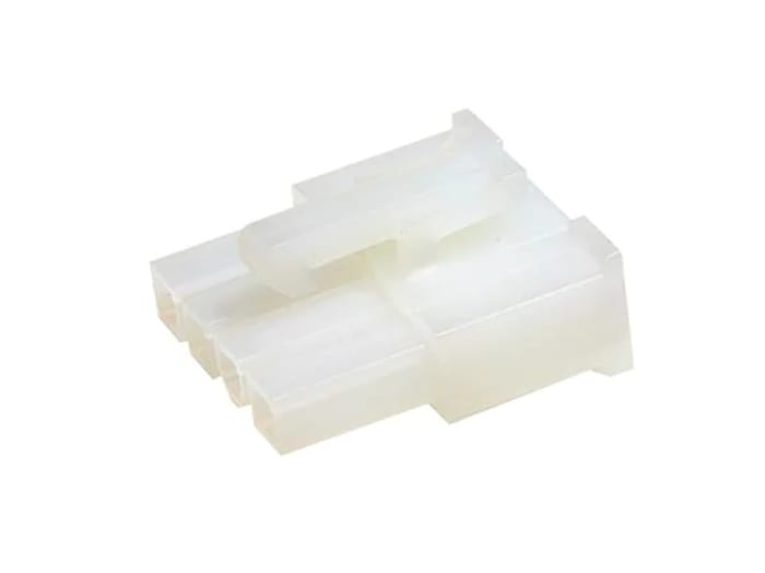 39-01-4040 Molex | Molex, Mini-Fit Female Crimp Connector Housing, 4.2mm Pitch, 4 Way, 2 Row ...