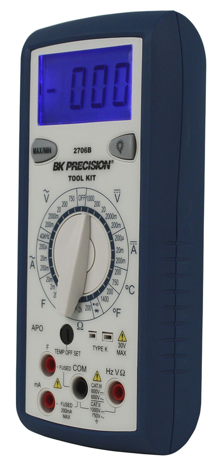 BK2706B BK Precision | Multimetr Ruční 200mA ac 750V ac, číslo modelu ...