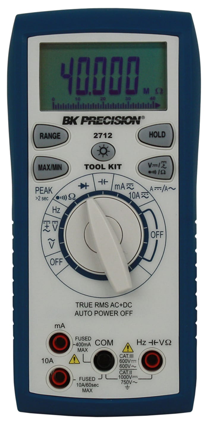 BK2712 BK Precision | BK Precision BK2712 Handheld Digital Multimeter ...