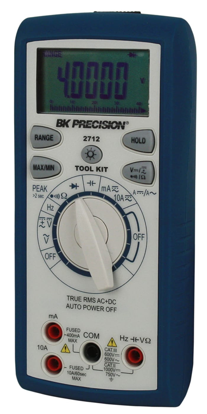 BK2712 BK Precision | BK Precision BK2712 Handheld Digital Multimeter ...