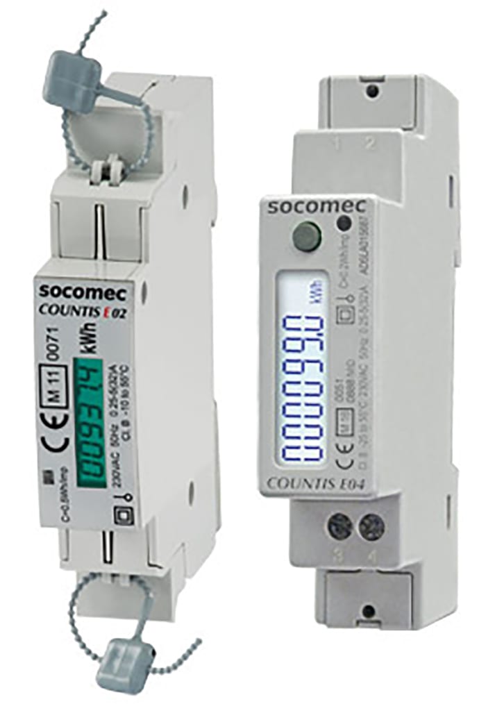 48503059 Socomec | Socomec 1 Phase LCD Energy Meter | 192-5280 | RS ...