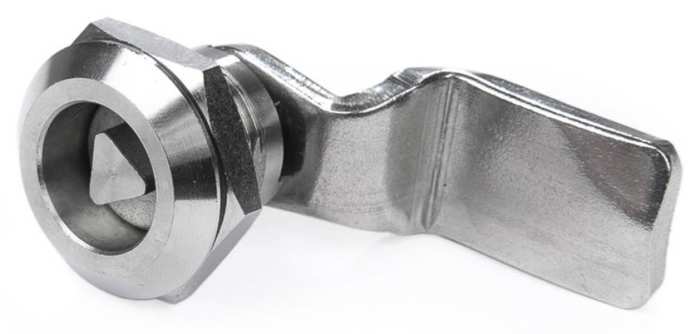 RS PRO | RS PRO Silver Stainless Steel Triangular Key, 32mm Panel-to ...