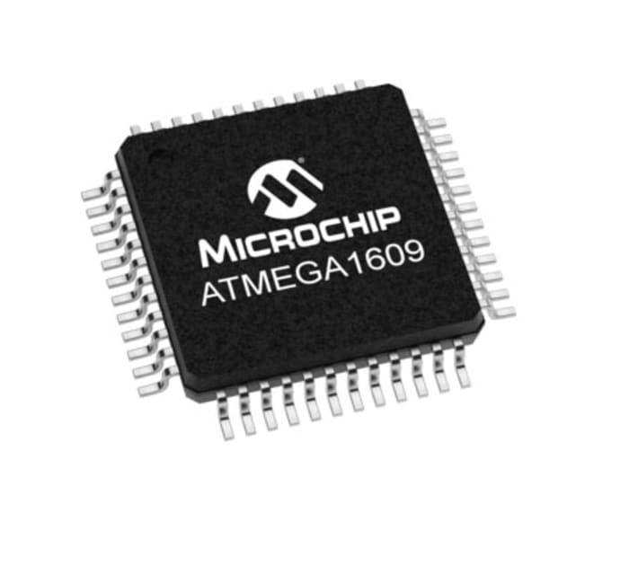 ATMEGA1609-AF Microchip | Microchip ATMEGA1609-AF, 8bit AVR Microcontroller, ATmega, 20MHz, 16 ...