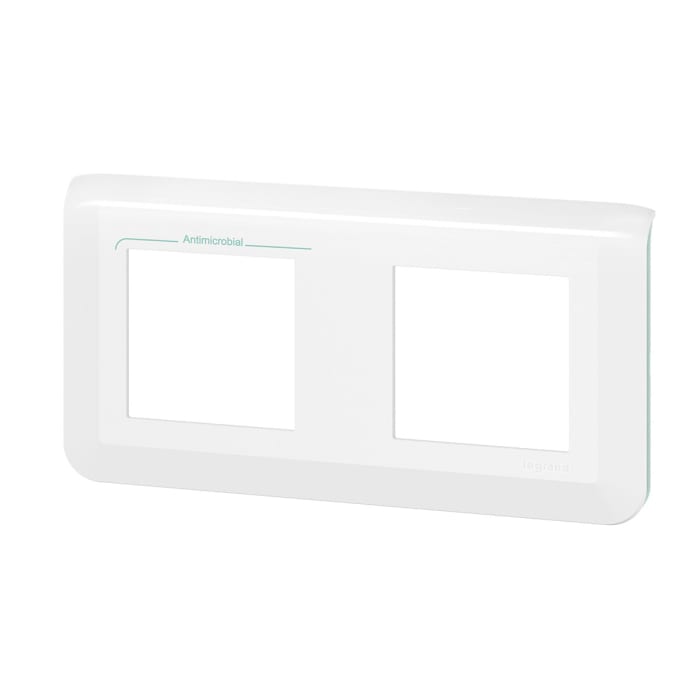 078725L Legrand | Legrand White 2 Gang Faceplate & Mounting Plate | 194 ...