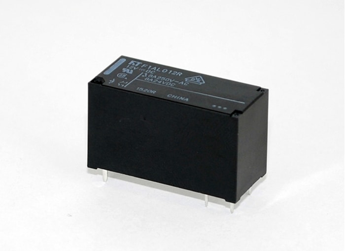 FTR-F1CA005V Fujitsu | Fujitsu PCB Mount Power Relay, 5V dc Coil, DPST ...
