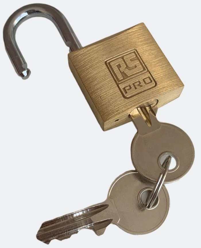 RS PRO | RS PRO Key Brass, Stainless Steel Padlock, Keyed Alike, 5mm ...