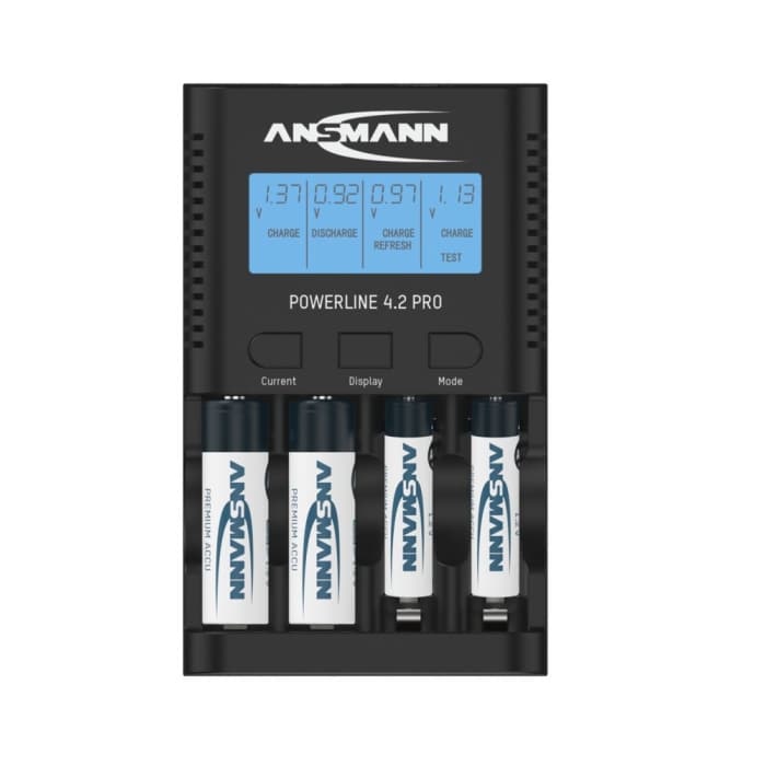 1001-0079-UK Ansmann | Ansmann Powerline 4.2 Pro Battery Charger For 5 ...
