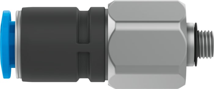 QSR-M5-6 Festo | Festo QSR PBT Pneumatic Rotary Union, M5 Male, Push In ...