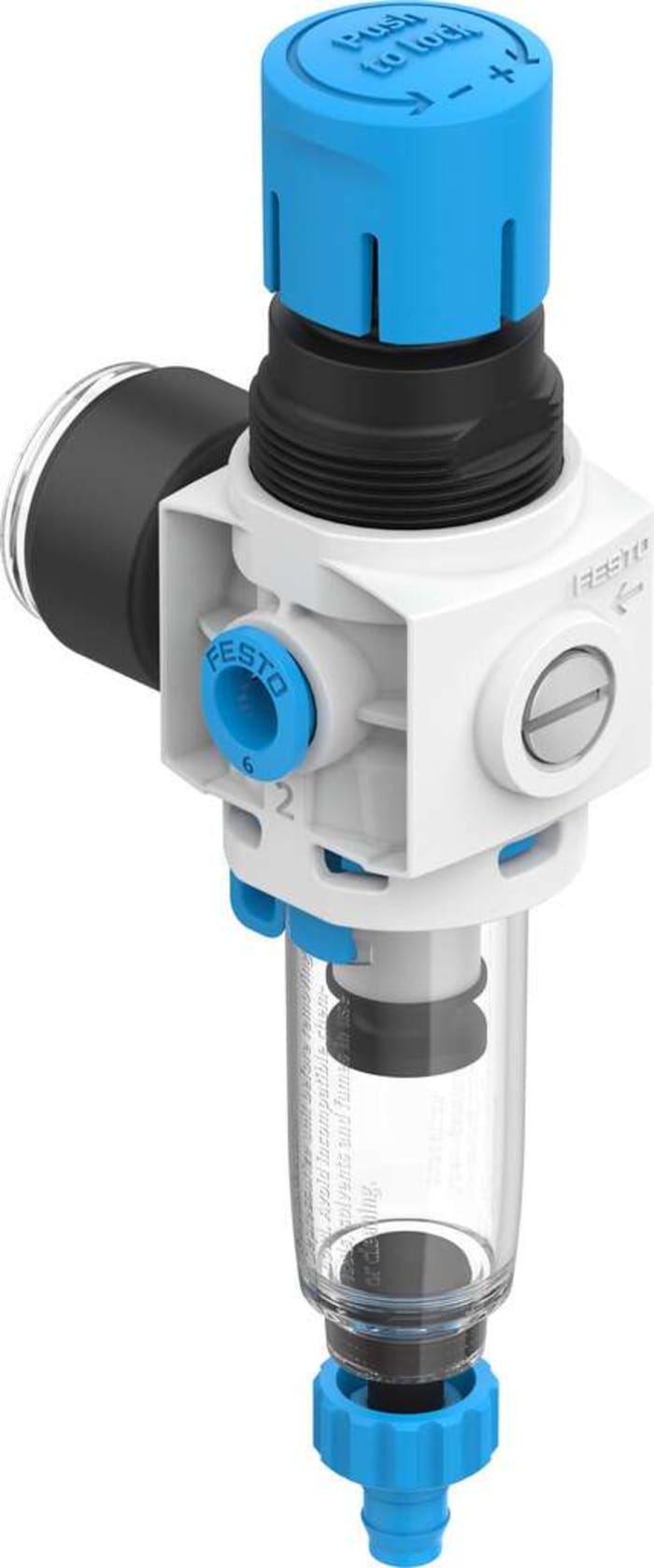 MS2-LFR-QS6-D6-C-P-M-AR-BAR-B Festo | Festo Push In 6 mm Pneumatic ...