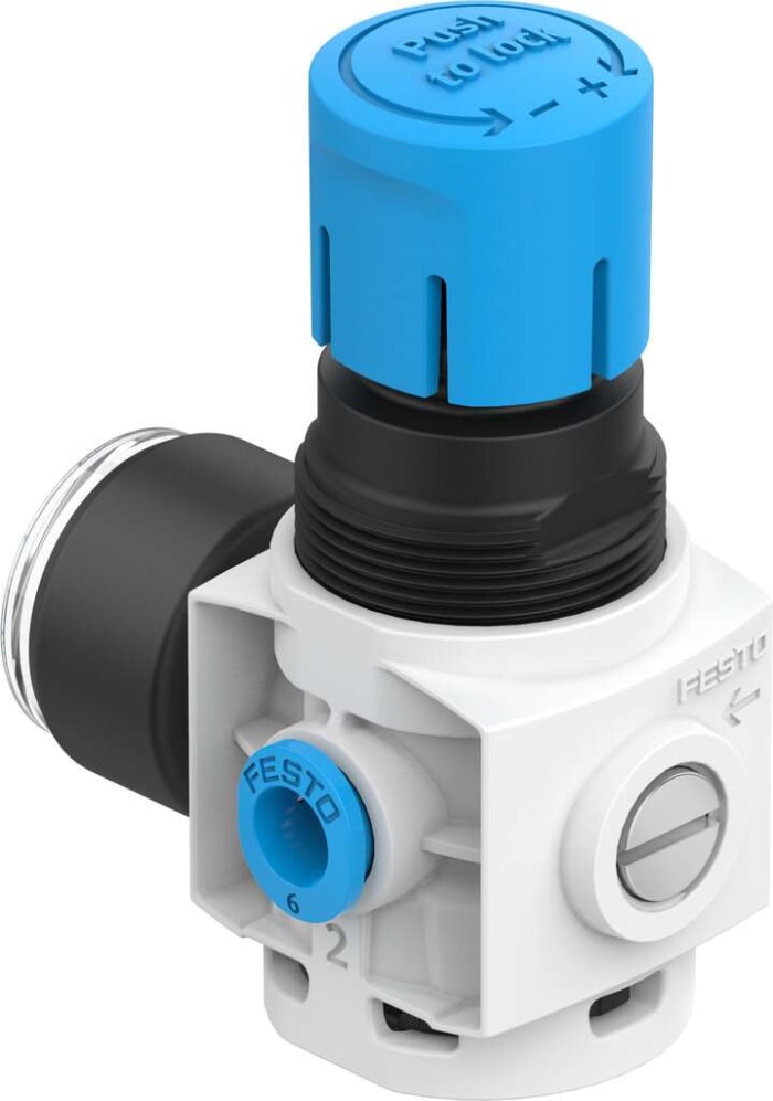 MS2-LR-QS6-D6-AR-MPA-B Festo | Festo Pneumatic Regulator - 0.5bar to ...