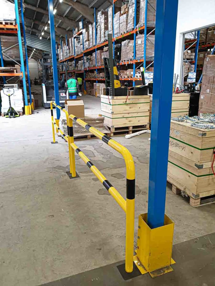 RS PRO | RS PRO Black & Yellow Steel Protection Barrier | 204-1773 | RS