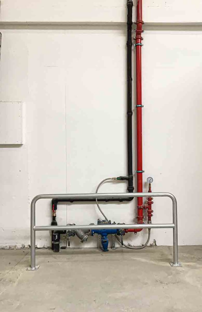 RS PRO | RS PRO Grey Galvanised Steel Protection Barrier | 204-1781 | RS