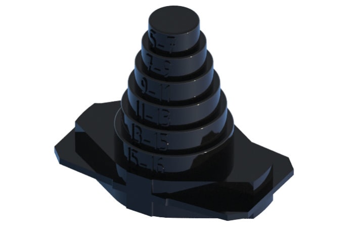 MAT01745439 Igus | Inserto de conector de potencia Igus Macho, serie ...