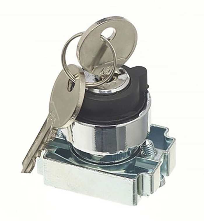 RS PRO | RS PRO 3-position Key Switch Head, Latching, 22mm Cutout | 205 ...