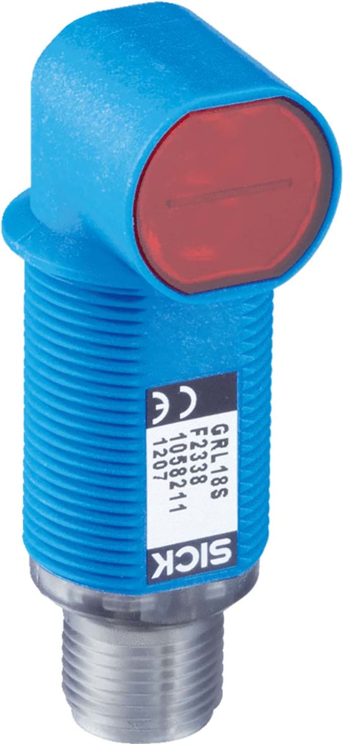GRL18S-P1338 SICK | SICK Retroreflective Photoelectric Sensor, Barrel ...