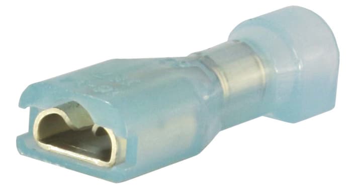 RS PRO | RS PRO Blue Insulated Female Spade Connector, Receptacle, 0.8 ...