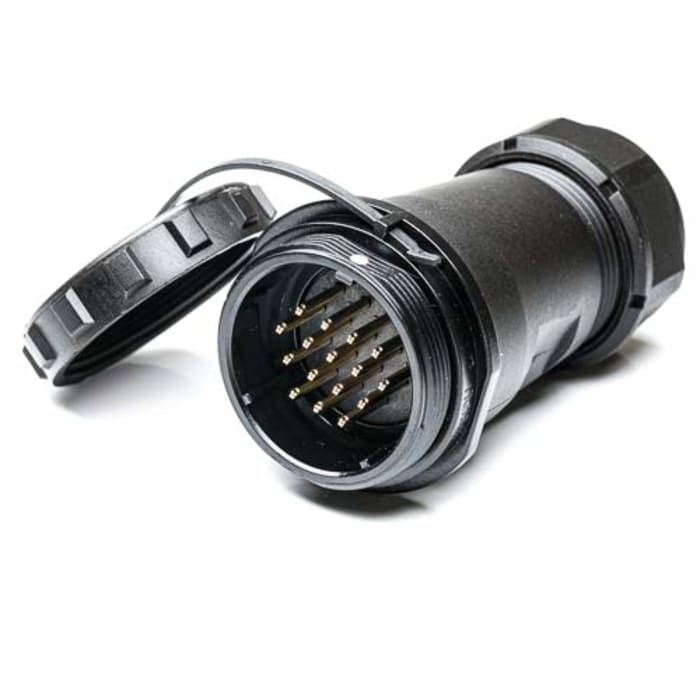 RS PRO | Conector circular RS PRO macho de 16 vías macho, montaje aéreo ... RS PRO | Conector circular RS PRO macho de 16 vías macho, montaje aéreo ...