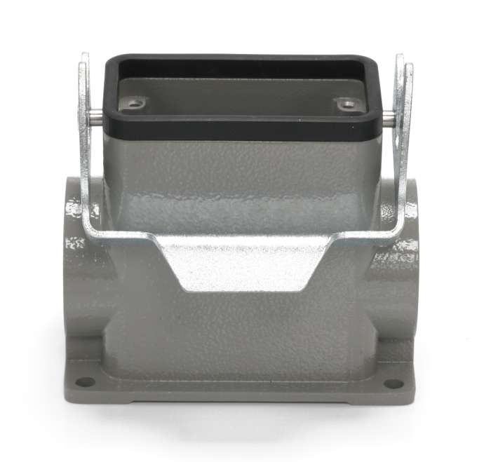 RS PRO Base Para Conector Industrial Con Entrada Lateral RS PRO Con rs-pro-base-para-conector-industrial-con-entrada-lateral-rs-pro-con