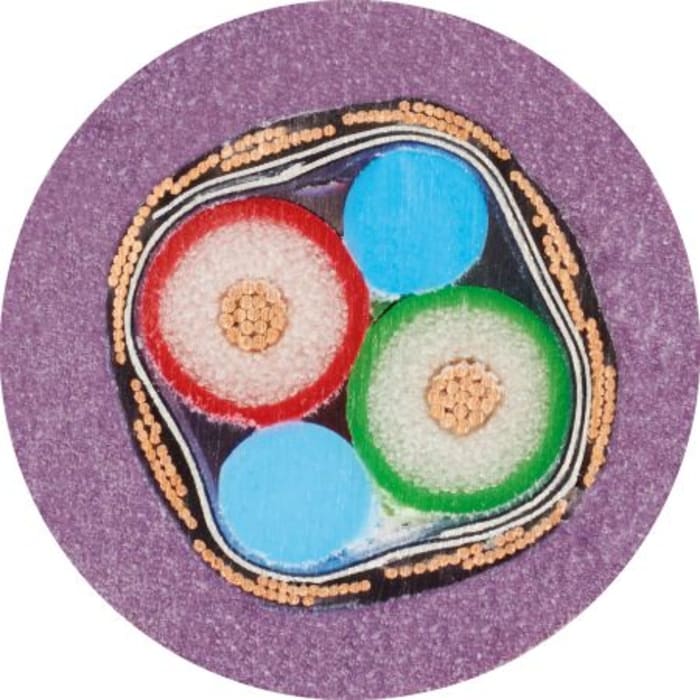 CFBUS.PUR.050 (50m) Igus | Cable de datos apantallado Igus chainflex CFBUS.PUR de 8 núcleos, 0,2 ...