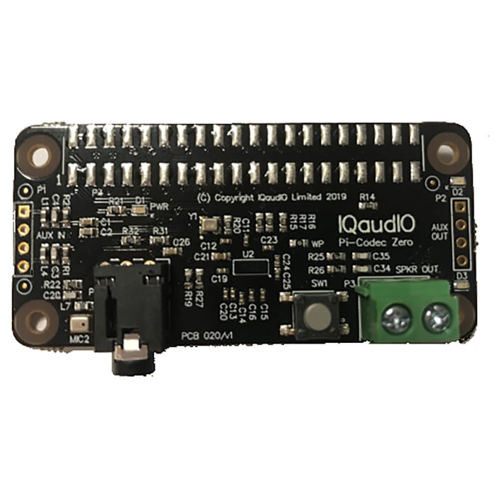 SC0366 Raspberry Pi | Raspberry Pi IQaudio Codec Zero | 210-2510 | RS Components