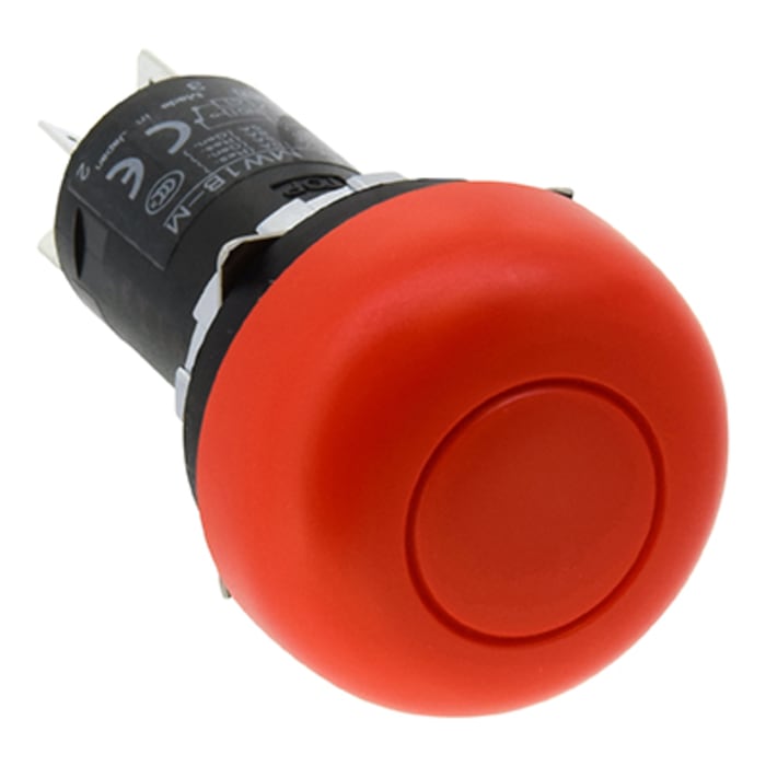 MW1B-A32R Idec | Idec Push Button Switch, Latching, Panel Mount, DPDT ...