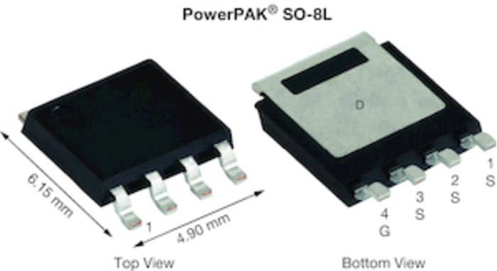 SQJ144EP-T1_GE3 Vishay | N-Channel MOSFET, 130 A, 40 V, 4-Pin PowerPAK SO-8L Vishay SQJ144EP-T1 ...
