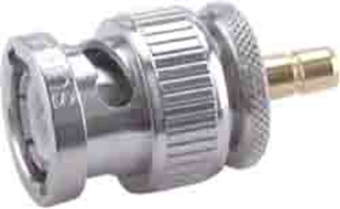 33_BNC-SMB-50-2/1--_UE Huber+Suhner | Huber+Suhner Straight RF Adapter BNC Plug to SMB Socket ...