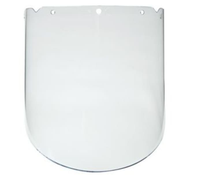 10115851 MSA Safety | MSA Safety Clear Propionate Face Shield with Brow ...