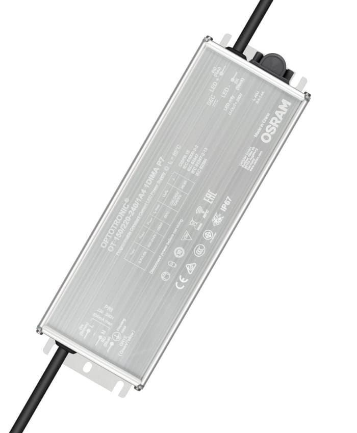OT-150/220-240/1A4-1DIMA-P7 Osram | Osram LED Driver, 214V Output, 150W Output, 1.4A Output ...