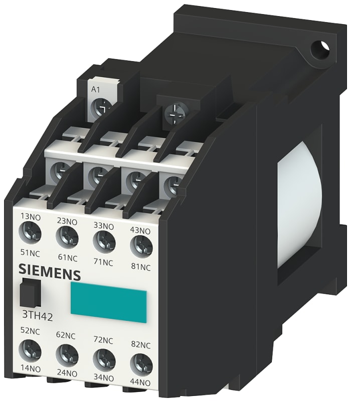3TH4244-0BF4 Siemens | Siemens SIRIUS 3TH4 Contactor Relay, 110 V dc ...