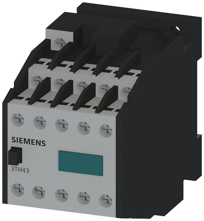3TH4373-0AF0 Siemens | Relé de contactor Siemens SIRIUS 3TH4 de 10 ...