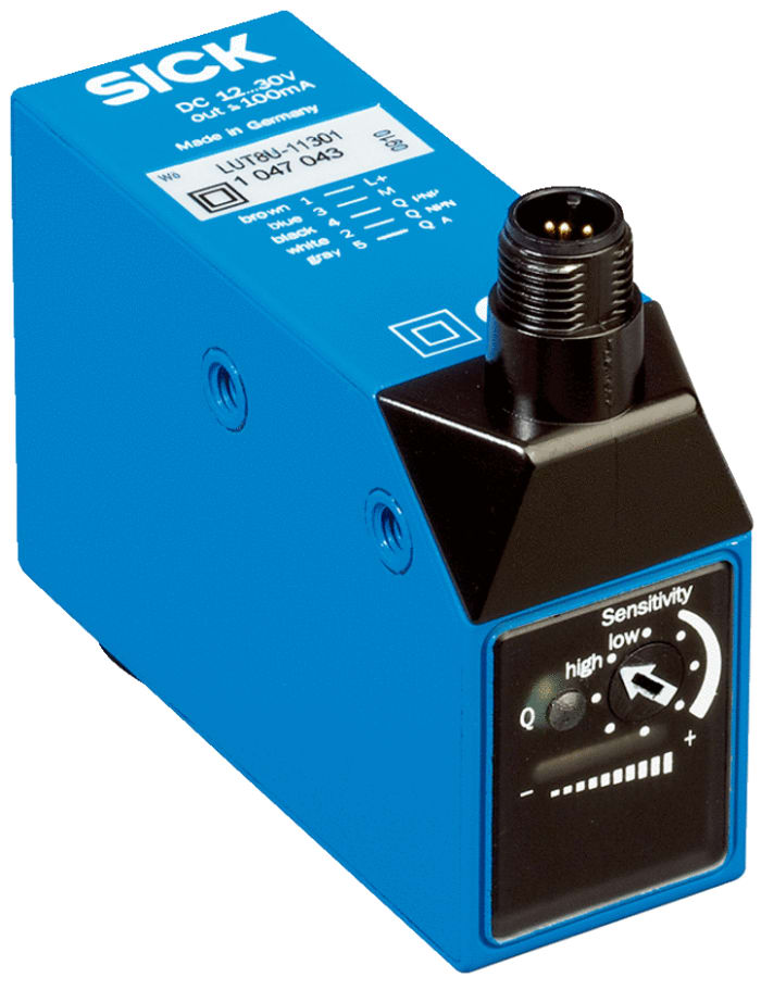 LUT8U-11321 SICK | SICK Light Intensity Sensors 50 mm, , NPN, PNP, 100 ...