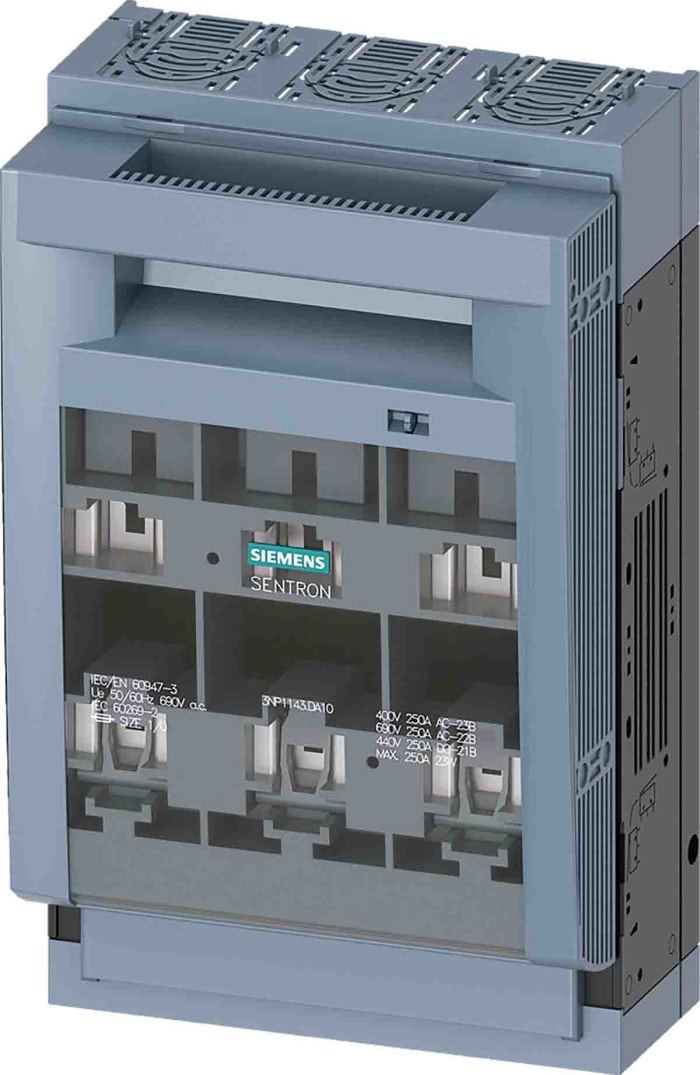 3NP1143-1DA10 Siemens | Interruptor seccionador con fusible Siemens ...