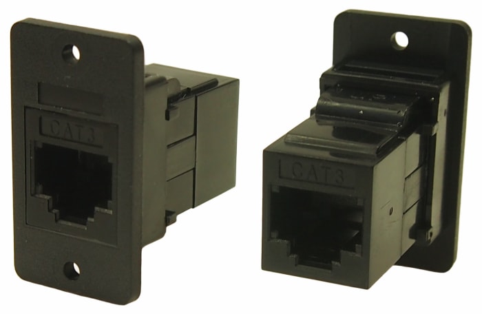 RS PRO | RS PRO Female RJ11 Connector, Panel Mount, Cat3 1 Port 6P4C ...