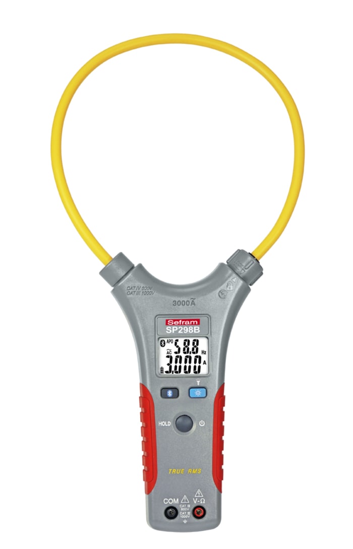 SP298B Sefram | Sefram SP298B Clamp Meter, Max Current 3kA ac 600V ...