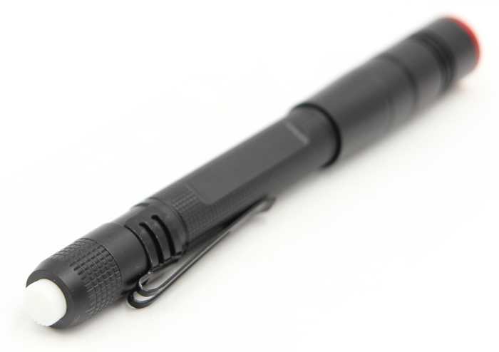 RS PRO | RS PRO LED Pen Torch Black, Red Rechargeable 400 lm, 155 mm ...