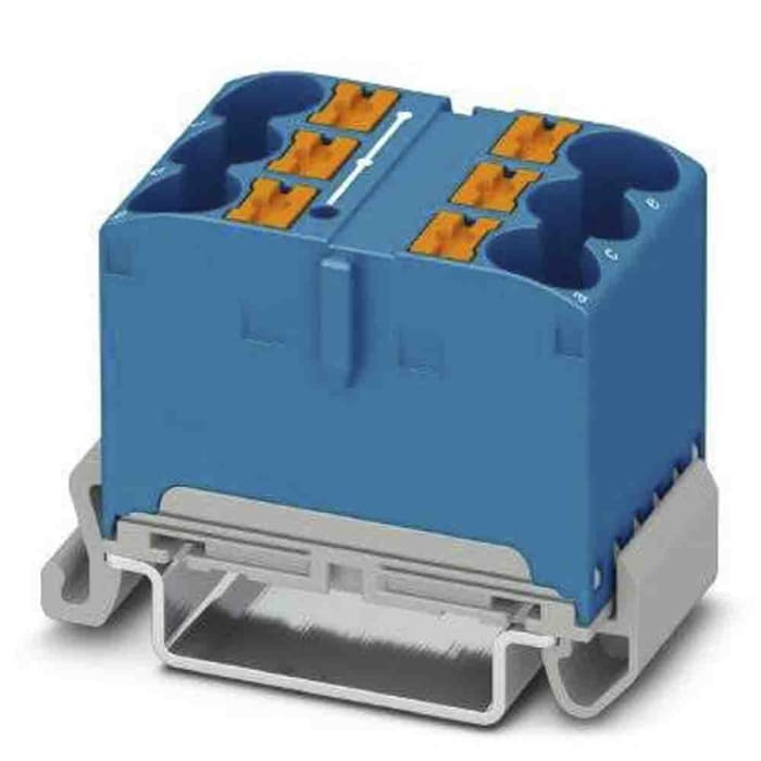 1082480 Phoenix Contact | Phoenix Contact Distribution Block, 6 Way ...