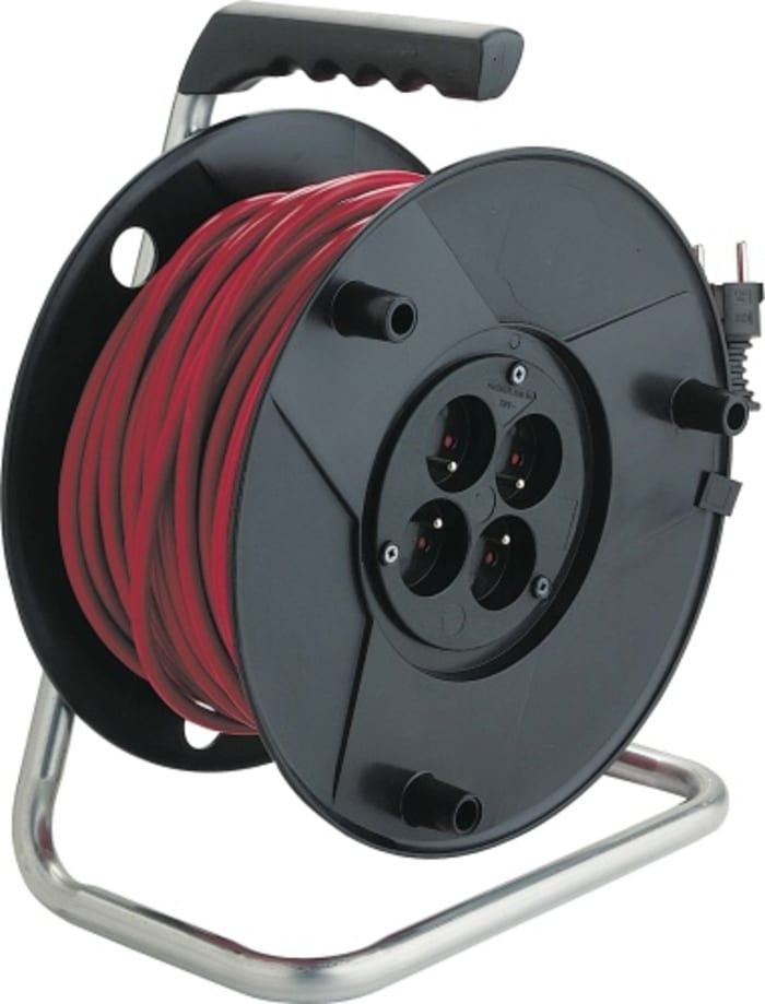 UK-25-F SAM | SAM 25m 4 Socket Type E - French Cable Reel, 250 V | 221 ...