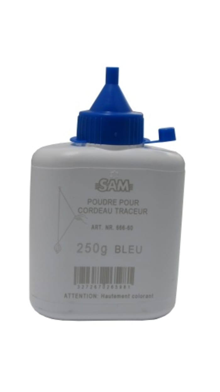 666-60 SAM | SAM Chalk Line & with blue Chalk Powder | 221-5375 | RS