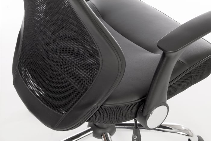 RS PRO | RS PRO Black Fabric Executive Chair, 110kg Weight Capacity ...