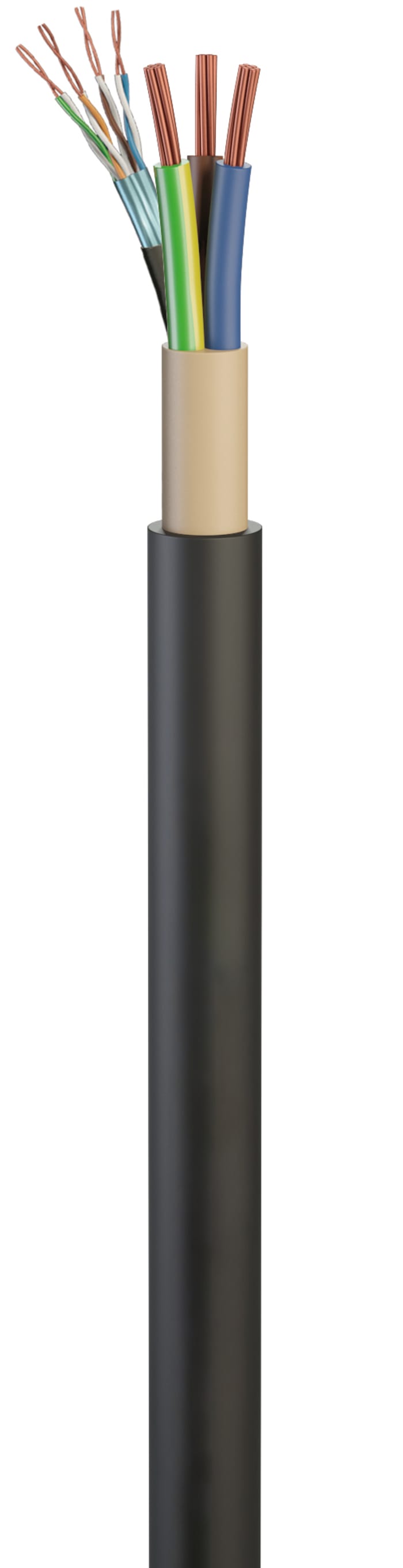 RS PRO | RS PRO 45A Power and Data Combined Installation Cable, EV ...