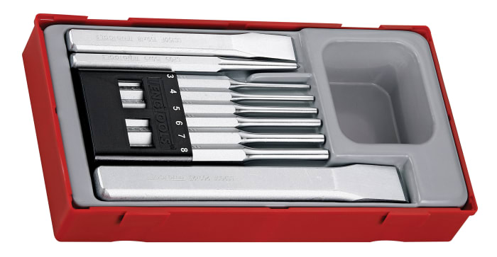 TTPC09 Teng Tools | Teng Tools 9-Piece Punch Set, Parallel Pin Punch ...